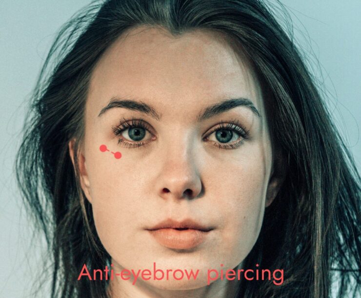 Tout sur le piercing arcade : Types, bijoux, prix, douleur, risques